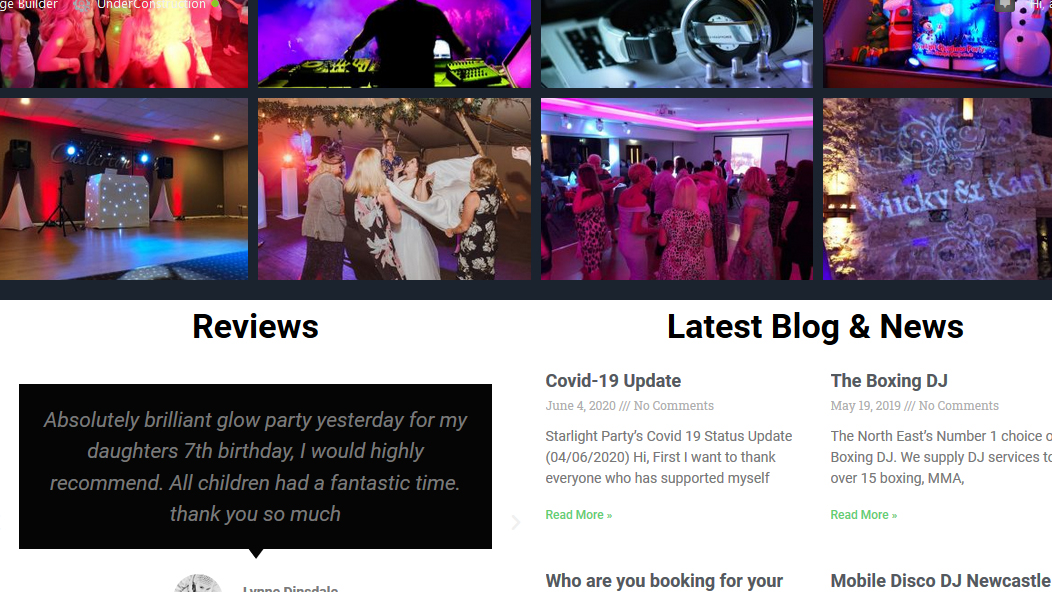 index - Starlight Party -Wedding & Party DJ and Disco